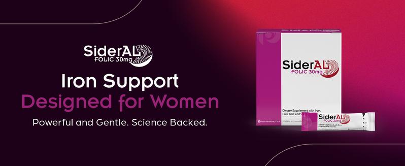 SiderAL® Folic 30mg - Clinically Proven Iron Supplement with Folic Acid ...