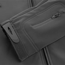 Men's Tactical Jacket 7 Pockets Performance Fleece Lined Water ...