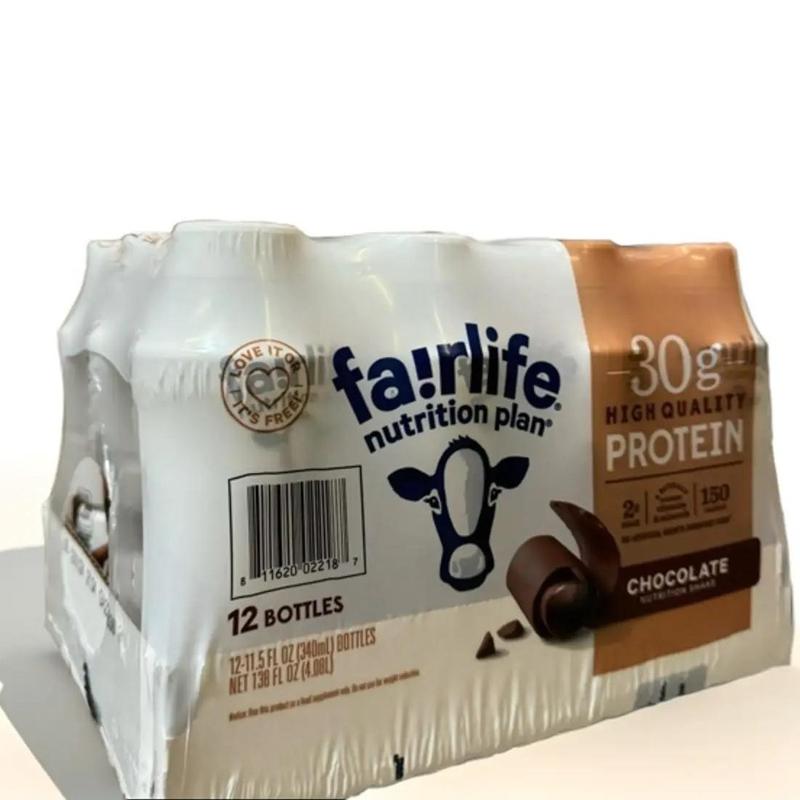Fairlife Beverage - 30g Protein Shake - High Quality Protein Chocolate ...