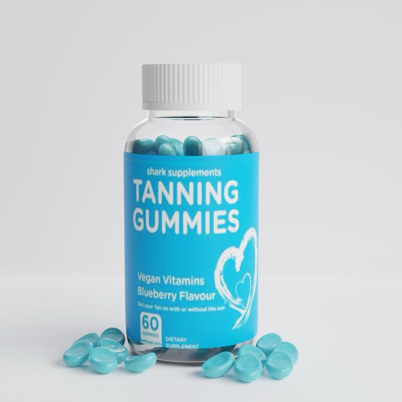 Tanning Gummies with Astaxanthin and Beta Carotene, 60 gummies ...