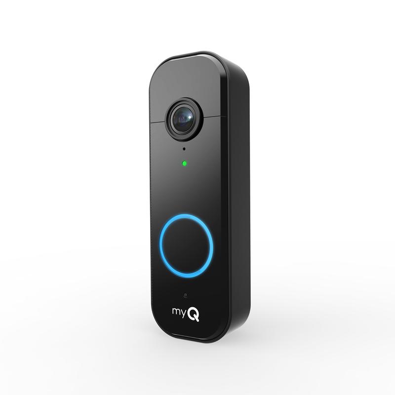myQ Video Doorbell | 2K Camera, Battery/Wired, Color Night Vision, Live ...