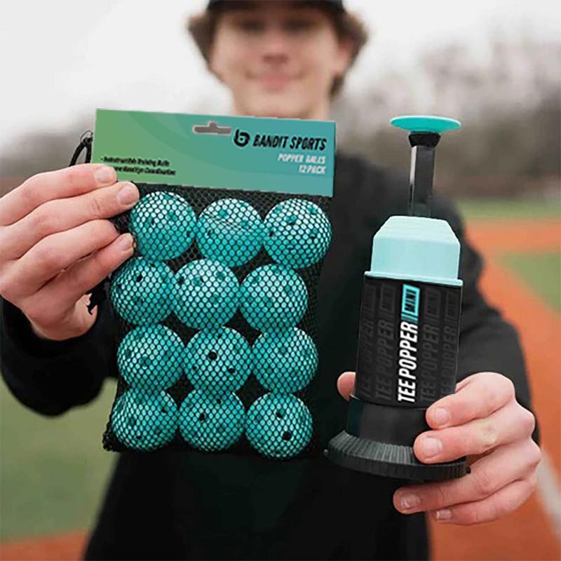 Popper Bundle - Baseball Training Equipment Pack with Balls - TikTok Shop