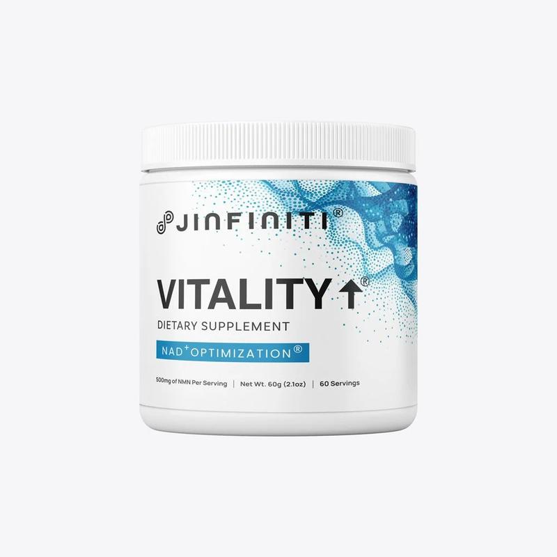 Jinfiniti Vitality NAD+ Booster Supplement Powder 60g - Patented ...