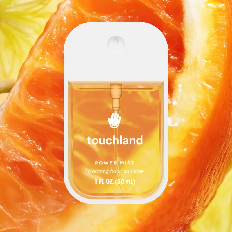 Touchland Citrus Grove Power Mist Hand Sanitizer, Fresh, Hydrating ...