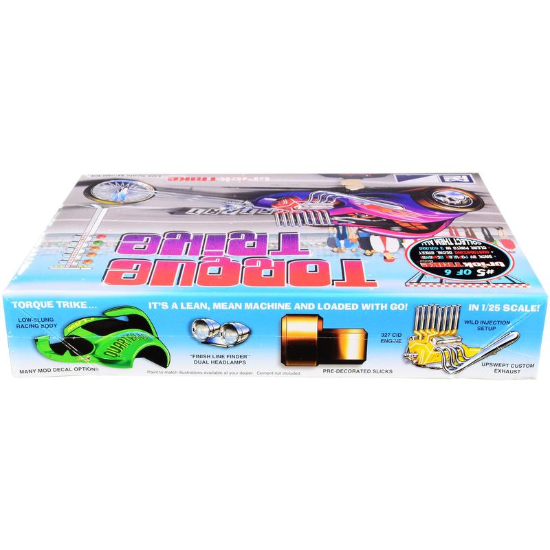 Skill 2 Model Kit Torque Trike "Trick Trikes" Series 1/25 Scale Model ...