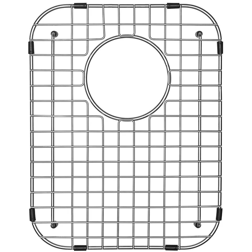11.85-in x 15.47-in Rear Drain Heavy-Duty Stainless Steel Sink Grid ...