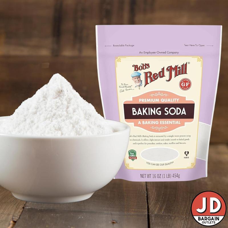 JD Bargain Outlets Bob Red Mill Baking Soda, 16 oz - Aluminum-Free ...