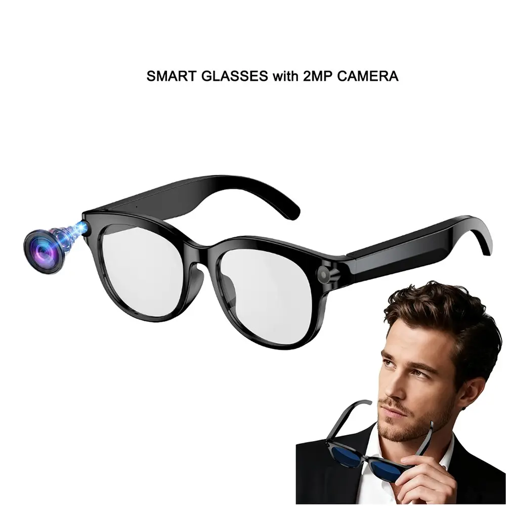 2026 Fashion AI Smart Glasses, with 200W Pixel Anti-Shake Camera ...