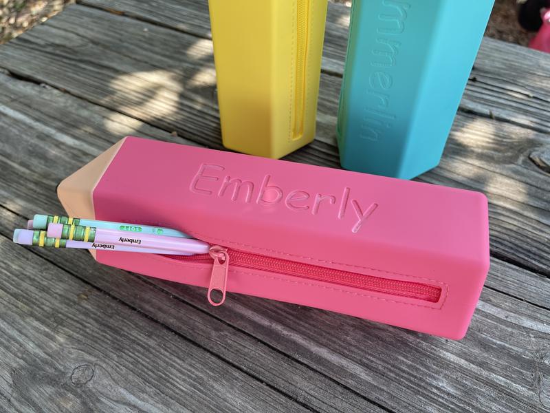 Personalized Jelly Pencil or Crayon Pouch - TikTok Shop