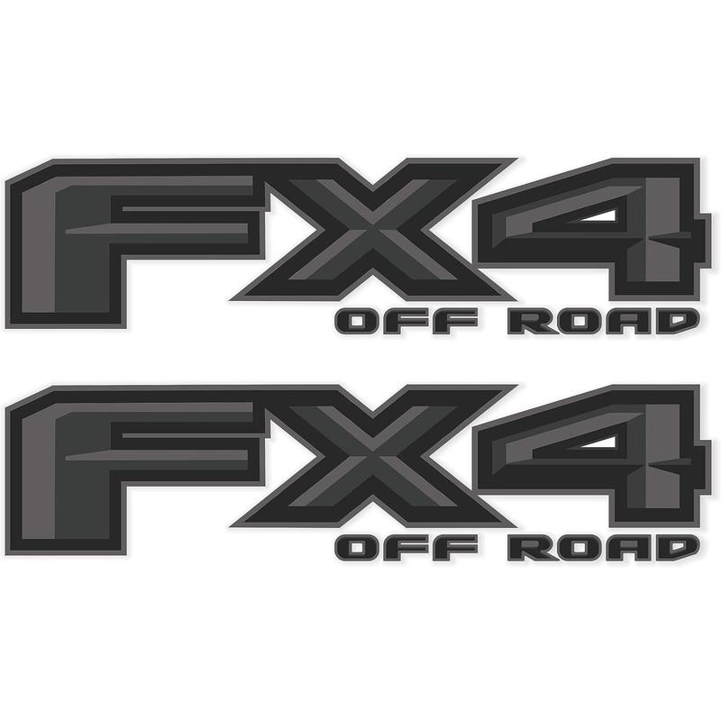 FX4 Off Road Decal ReplacemGOLD HOOKent Sticker F150 Bedside F Truck ...