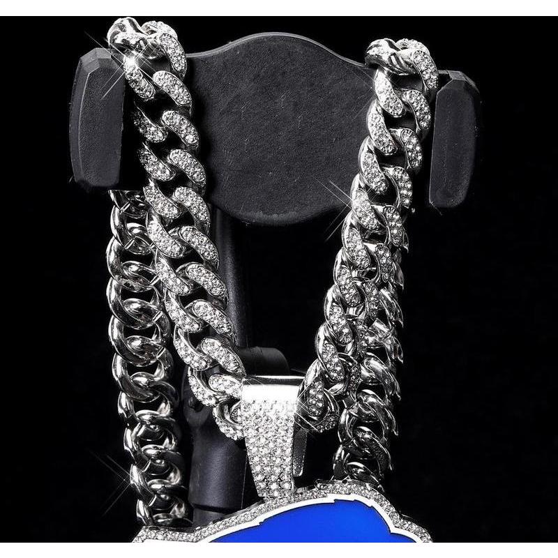 Fashionable and unique necklace accessory for men, versatile hip-hop ...