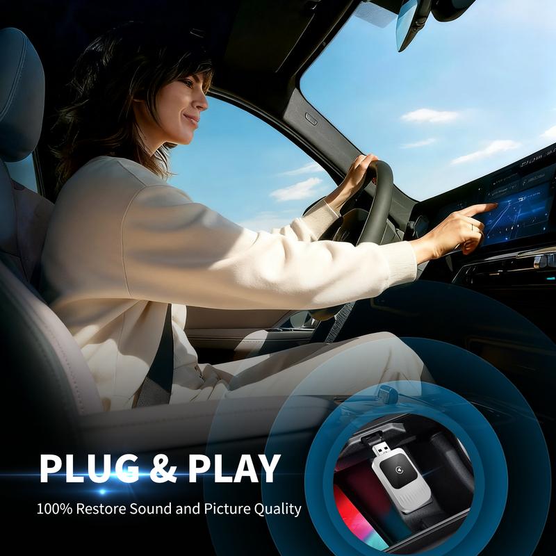 【TikTokShopBlackFriday】 New CarPlay 2026 Wireless Adapter for iPhone ...