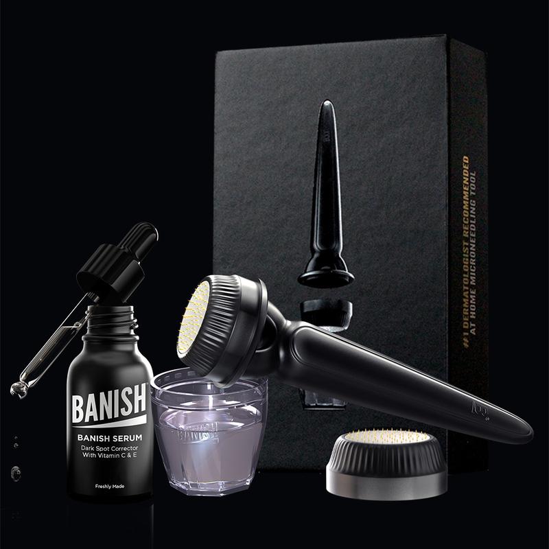 Banish Kit 3.0 - with Vitamin C, E, Ferulic acid Serum & 2 Replaceable ...