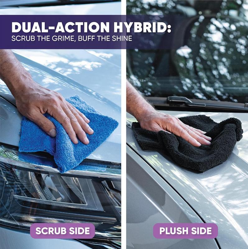 Pronto Cloth Hybrid Microfiber | New 2-in-1 Dual-Sided Scrub & Polish ...
