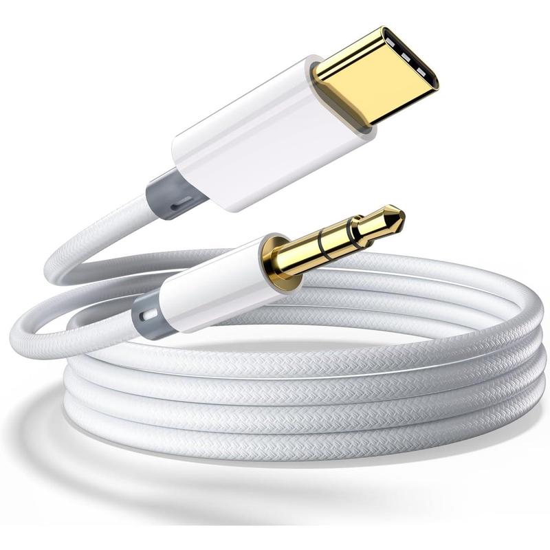 USB C to 3.5mm Audio Aux Jack , USB C to 3.5mm Headphone Audio Cord ...