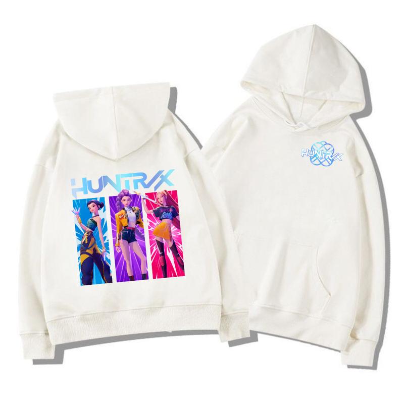 🧧 [Sale Up To 50%]Kpop Demon Hunters Hoodie – 100% Cotton Huntrix ...