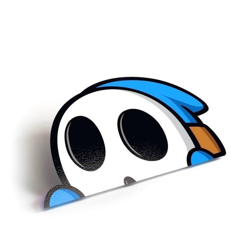 Shy Guy Decal Sticker - 5INCH - decal sticker - Decorative sticker ...