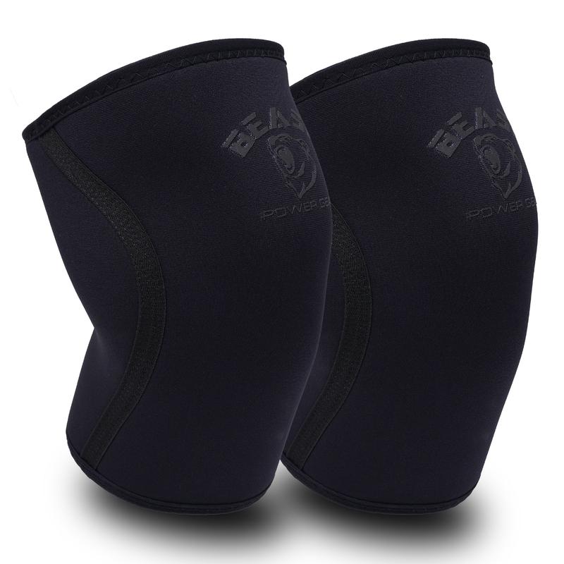 Beast Power Gear Neoprene Compression Knee Sleeves 7MM Knee Pads, Extra ...