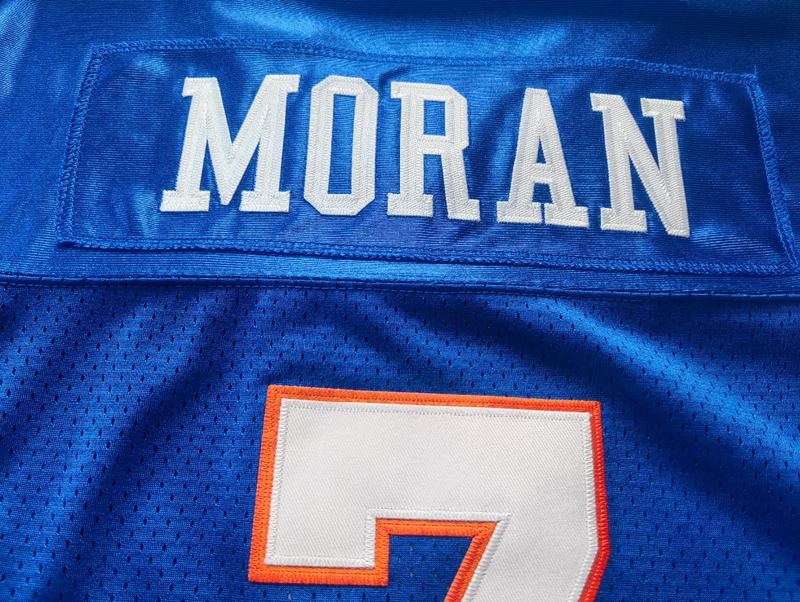 Blue Mountain State 7 Alex Moran 54 Thad Castle Blue White Embroidery S ...