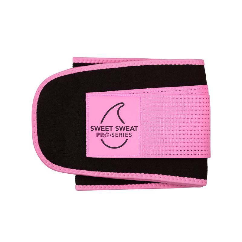Sweet Sweat 'Pro-Series' Ab Trainer (Pink) with Adjustable Velcro ...