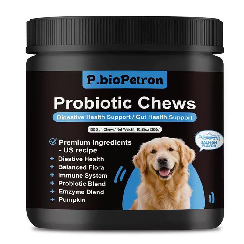 P.bioPetron：Probiotics for Dogs - Soft Chews for Gut & Digestive Health ...