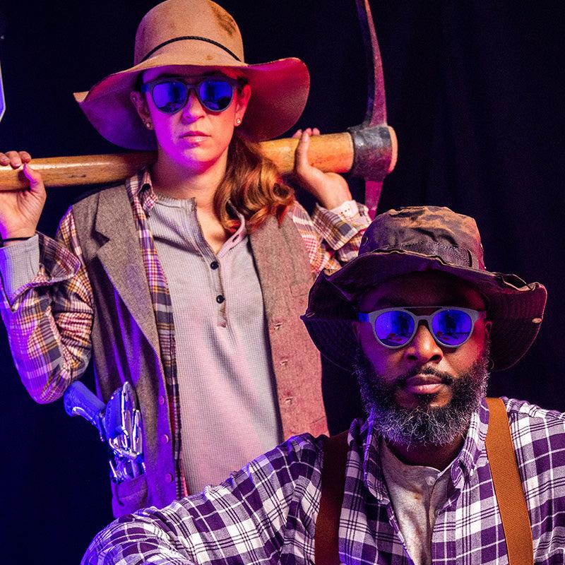 The New Prospector - goodr Gray PHG Round Polarized Sunglasses