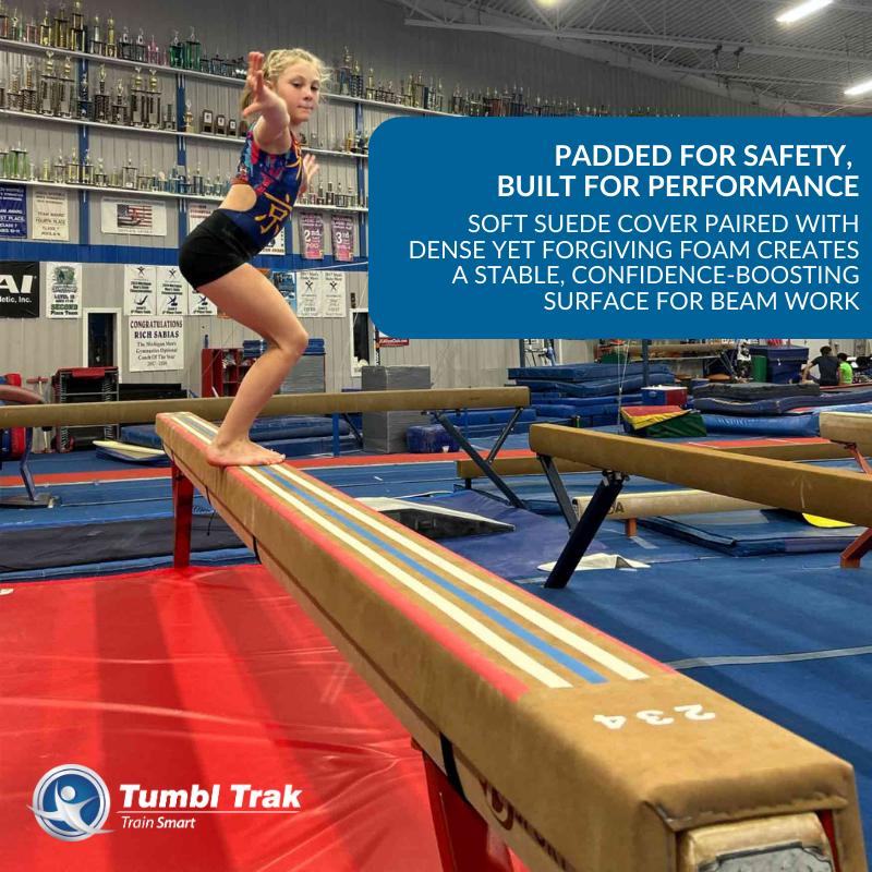 Tumbl Trak Laser Balance Beam 8-ft Conversion Top for Addie Beam & Low ...