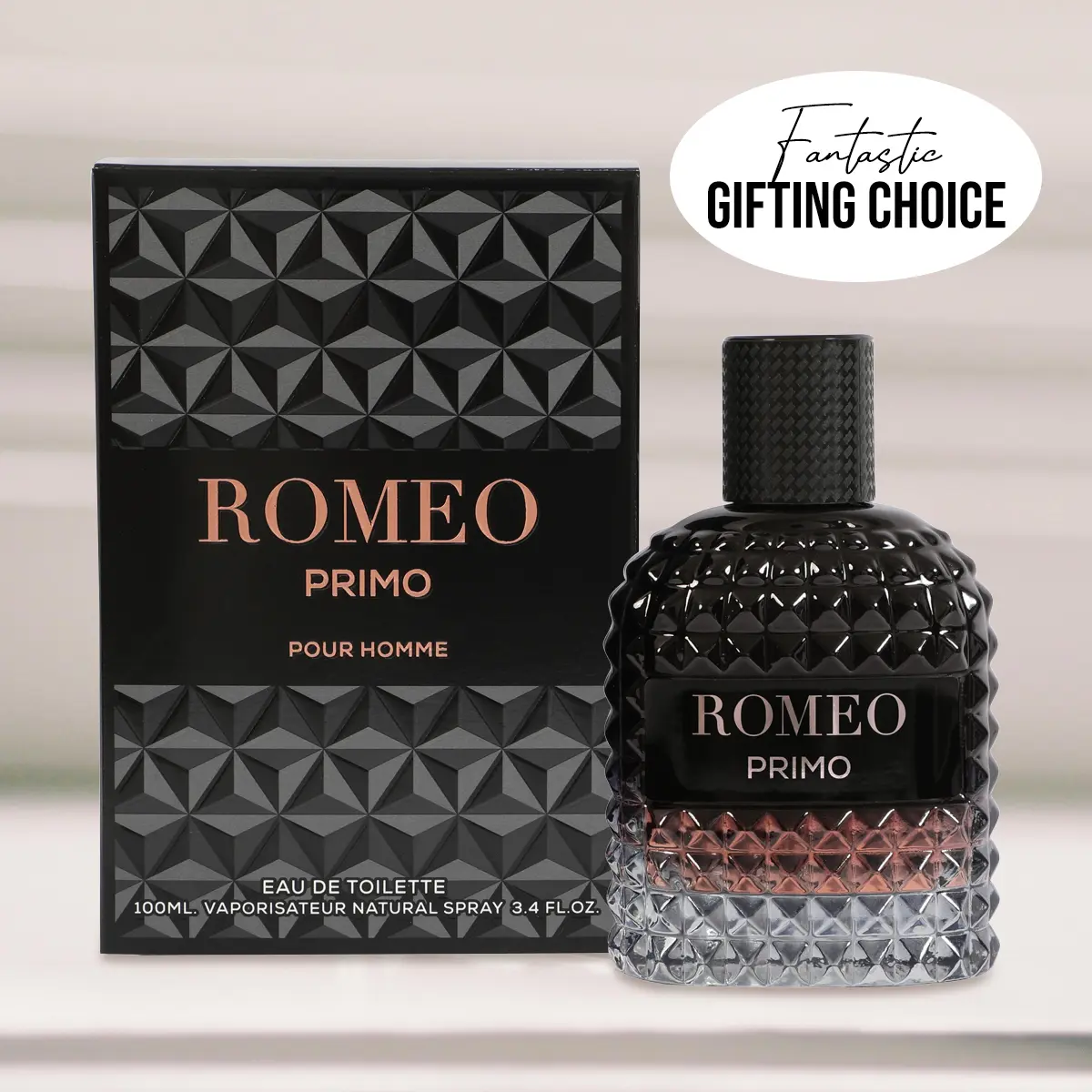 Romeo Primo Spray Cologne Eau de Toilette for Men 100ml/3.4fl.oz ...