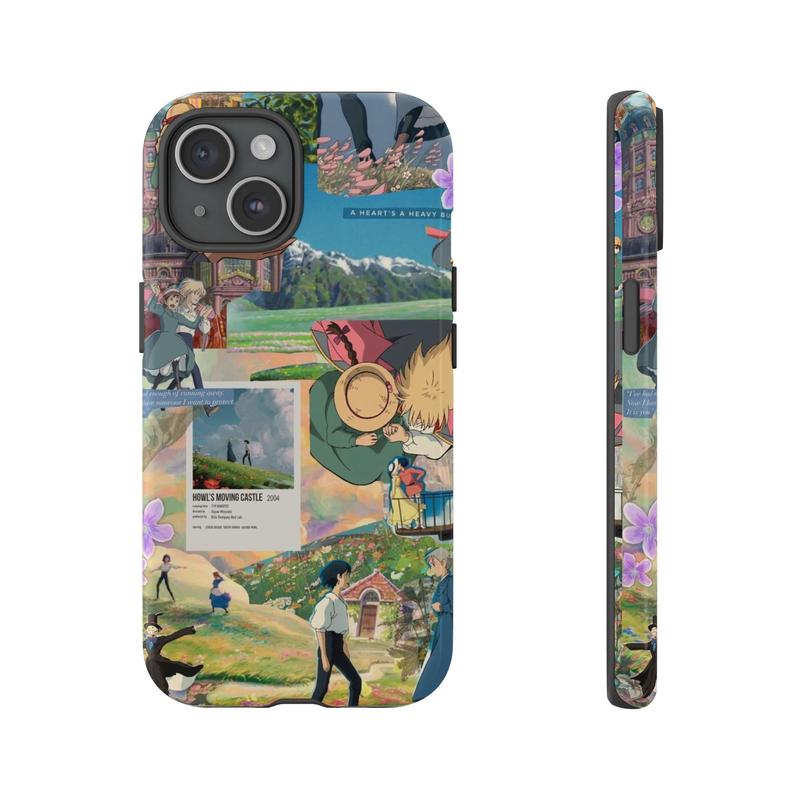 New style Howl's Moving Castle Phone Case for iPhone - Studio Ghibli Style Protective Cover ...