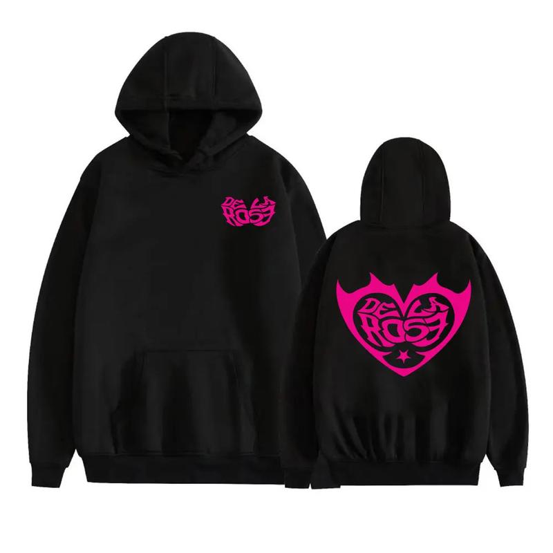 Singer Dela Rose Logo Hoodies Men Women Clothing Harajuku Fashion Trend ...