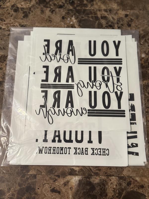 Mystery Single Color Screen Print Transfer Bundle - Includes 20 High ...