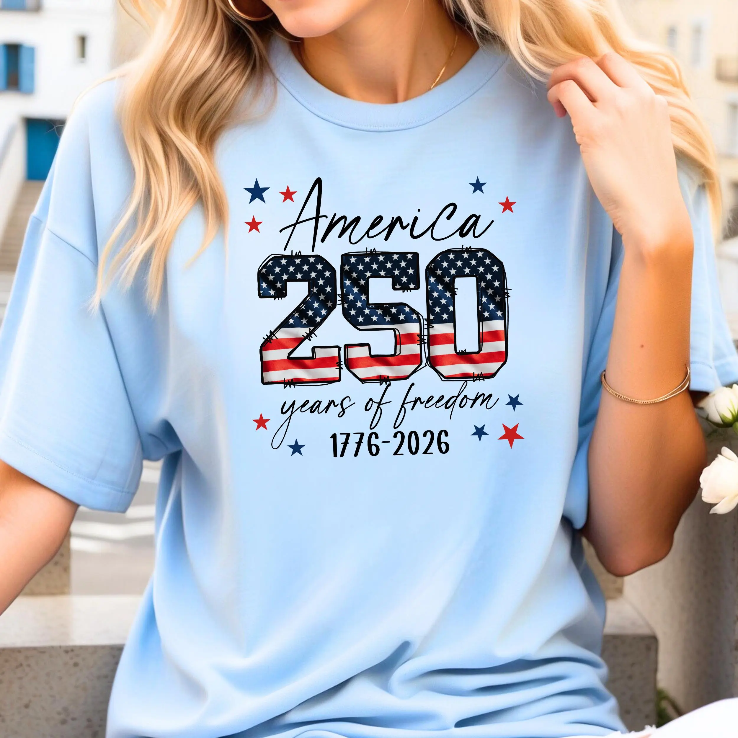 USA 250th Anniversary Shirt, 4th July Tee, USA 250th Anniversary ...