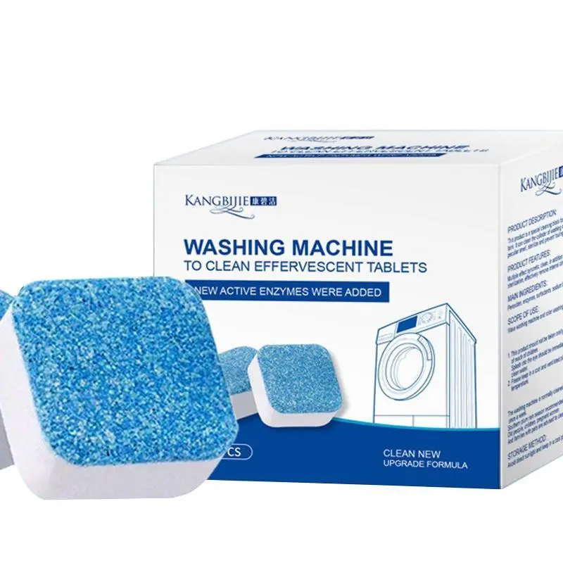 12 Pack Washing Machine Cleaner - Deep Cleaning Formula Tablets for ...