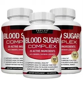 Blood Sugar Complex 20 Vitamins &MineralsSupport Overall Health ...