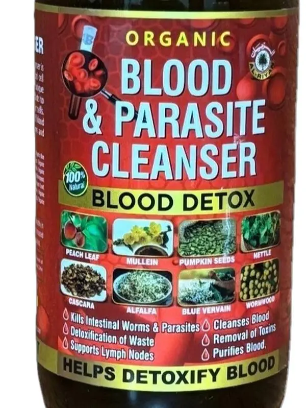 Organic Blood & Parasite Cleanse – Herbal Bitters By Al-Riyan | 16 fl ...