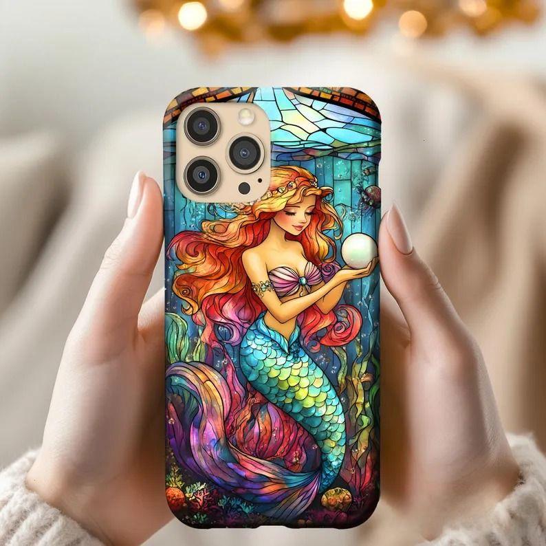 Mermaid Princess IP Phone Case | Under The Sea Fantasy for IP 17, 16 ...
