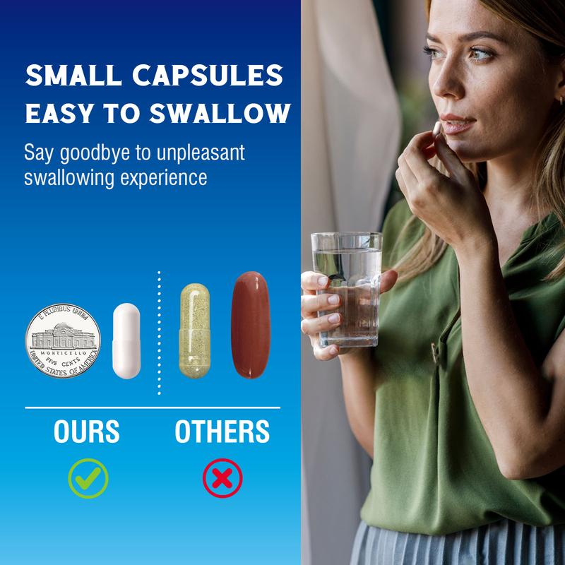 Vitalibre Magnesium Complex Supplement, 10 in 1 - Glycinate, Malate ...