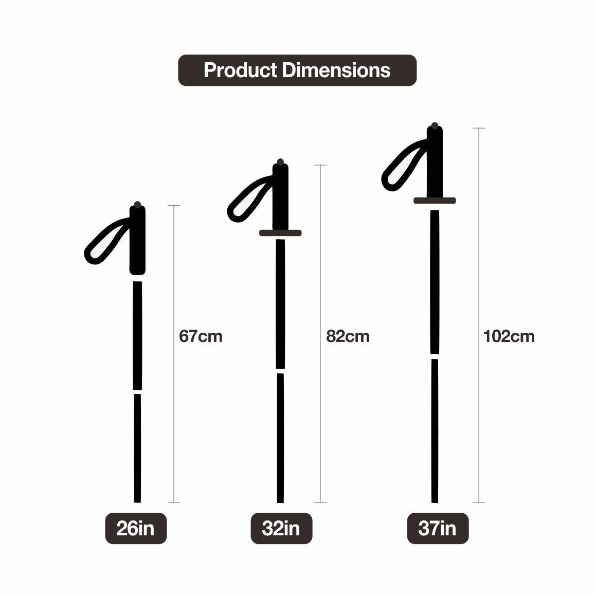 TikTok Outdoor Hiking Tools, Multifunctional Trekking Poles, Durable ...