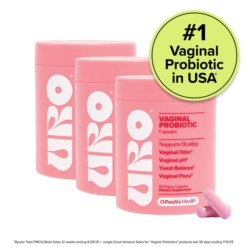 URO Women's Probiotics - 3 Pack