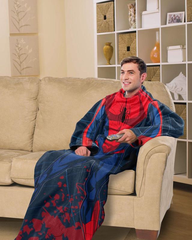 Northwest Spider-Man Spidey Webs Adult Silk Touch Comfy Throw Blanket ...