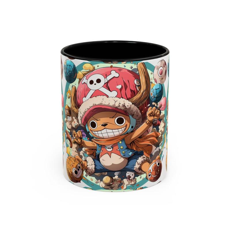 Chopper One Piece Anime Coffee Mug (11, 15oz) Ceramic Drinkware Cup ...