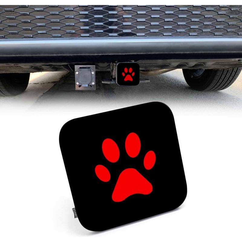 Trailer Hitch Receiver Covers Paw Hitch Cover Protector, Cute Puppy ...