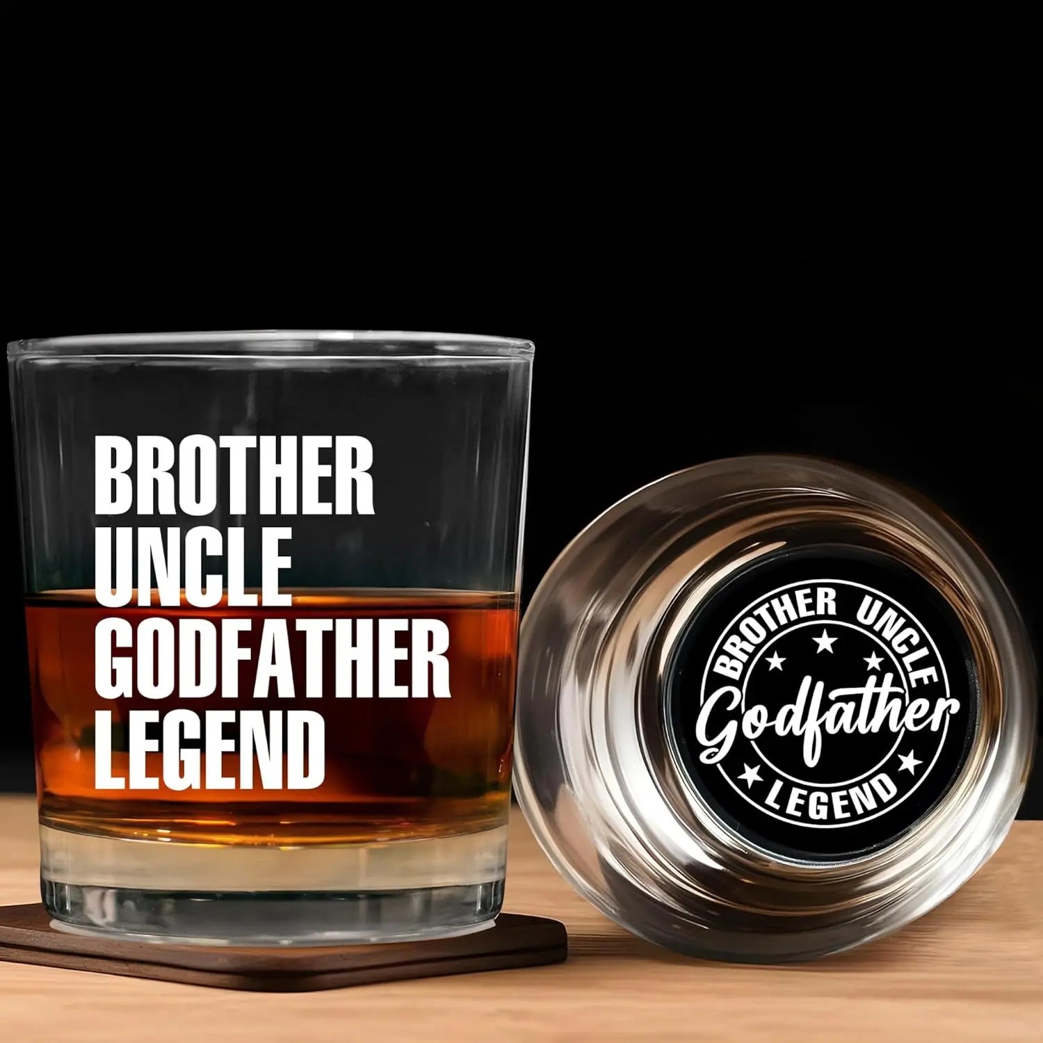 Father's Day Gifts for Uncle - 11 oz Engraved Glasses - Uncle Father's ...