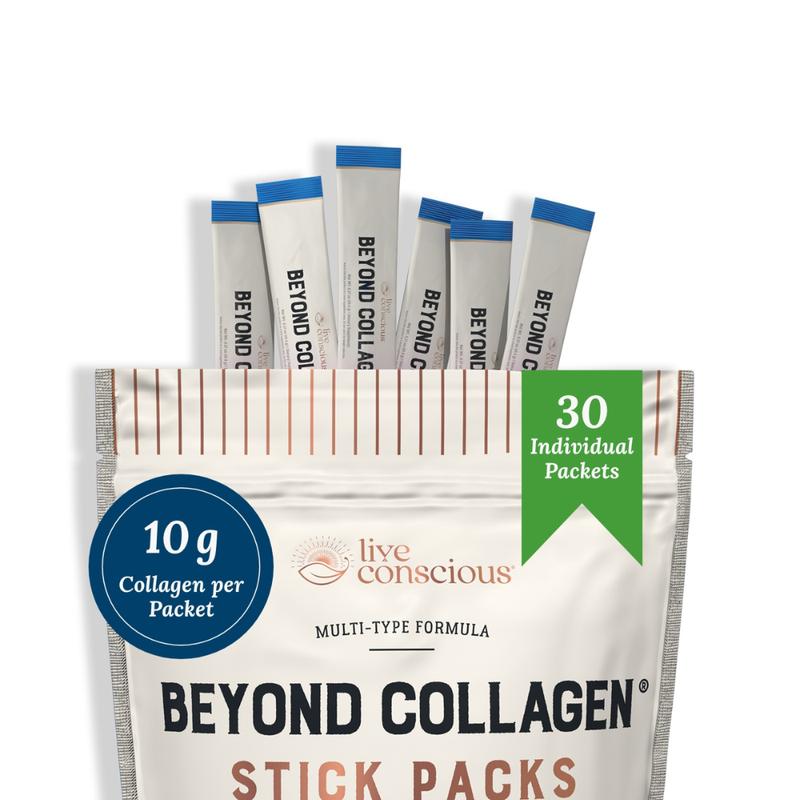 Live Conscious Beyond Collagen Multi Collagen Powder - Types I, II, III ...
