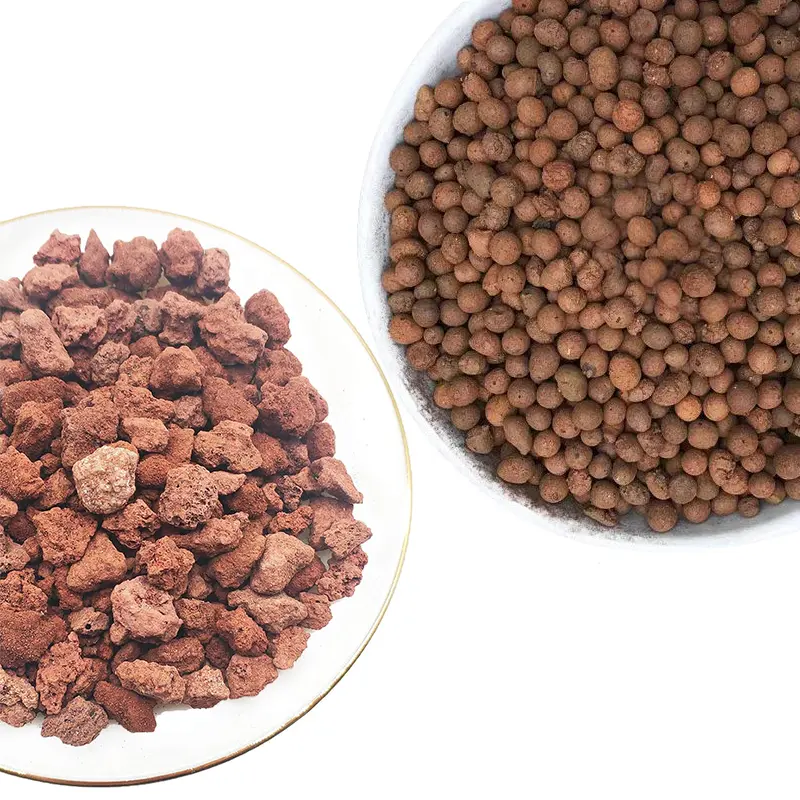 Clay Pebbles + Volcanic Stones for Indoor Plants Hydroponics Gardening ...