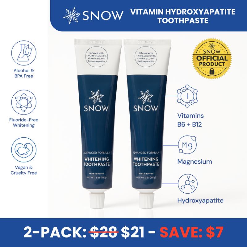 SNOW Vitamin Infused Whitening Toothpaste | Formulated with ...