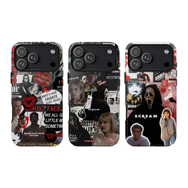 Billy Scream Ghostface Phone Case – Horror Movie Villain – Halloween ...