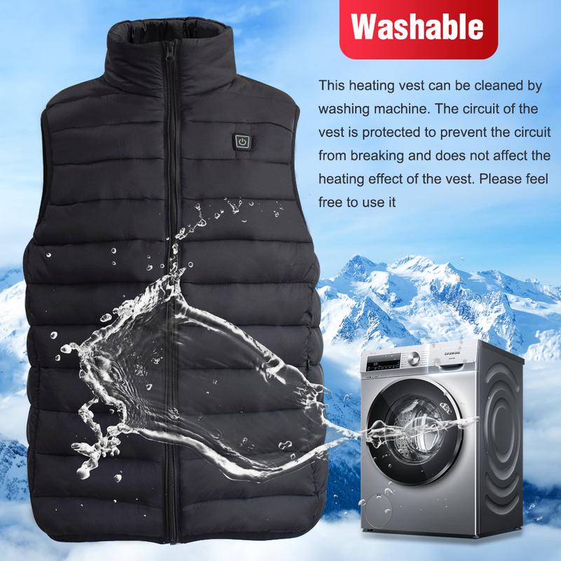 ArcticPro Vest: 5-Zone Smart Heating, Machine Washable & All-Weather ...