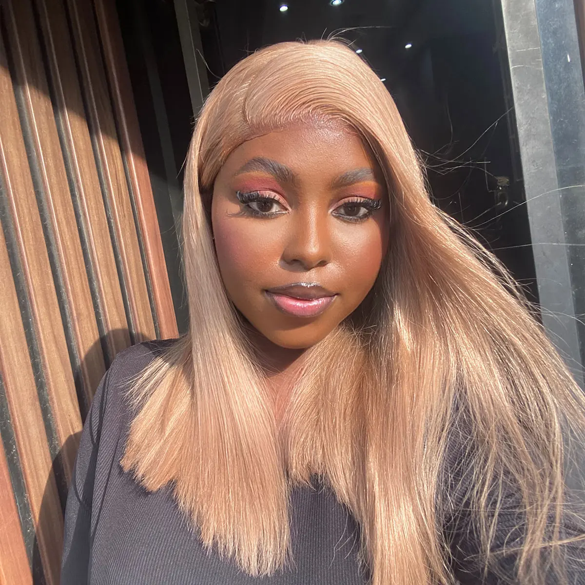 Arabella Hair 250% Density Ash Honey Blonde Thick Silky Straight Human ...