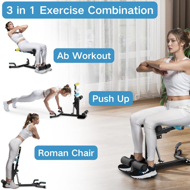 Deep Squat Machine for Women, with Roman Chair Function, Adjustable ...